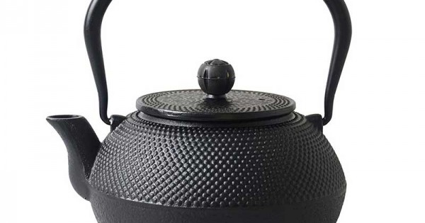 Pearl Cast Iron Teapot With Infuser For Loose Tea 1200ml/41oz, Buy ...